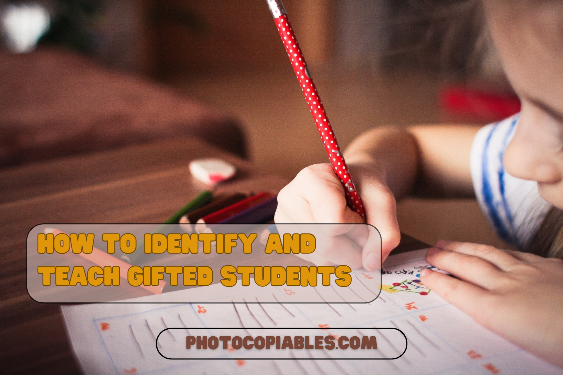 How to Identify and Teach Gifted Students | photocopiables