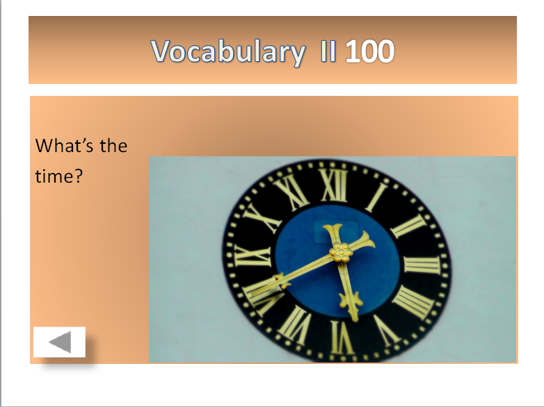 Elementary General Revision Quiz Show | photocopiables