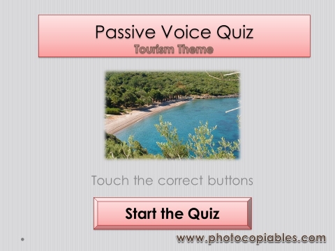 Passive or Active Voice PowerPoint Quiz | photocopiables